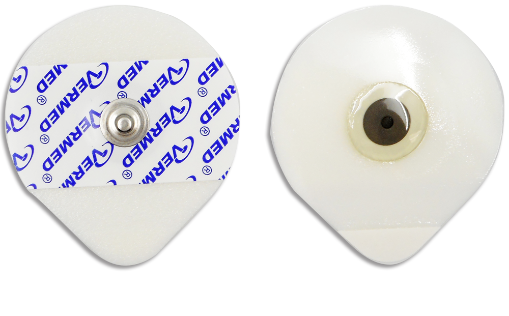 Vermed 1 7/8" Foam, Solid Gel, All Purpose Electrode CASE/600 | Probo ...